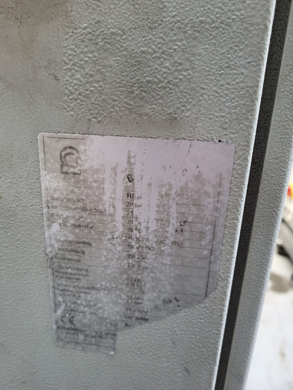 Lethiguel Thermat HDK4移动式喷射冷却装置ZU2182，已使用过。 | ZU2182